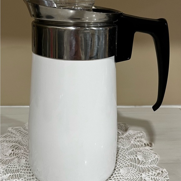 Corningware | Kitchen | Rare Vintage All White Corningware Stovetop ...